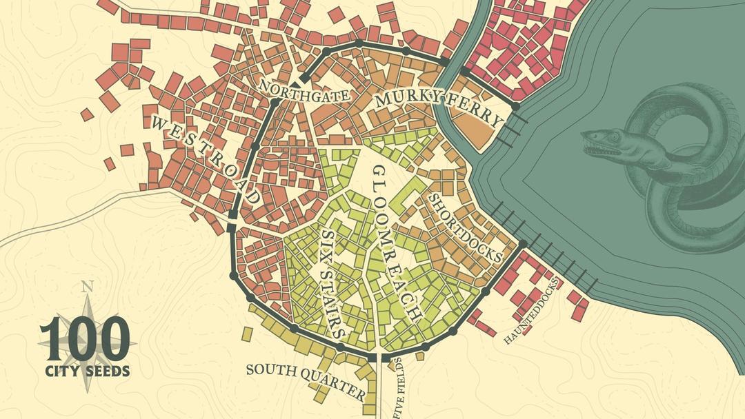 100 City Seeds to Prompt Better Worldbuilding